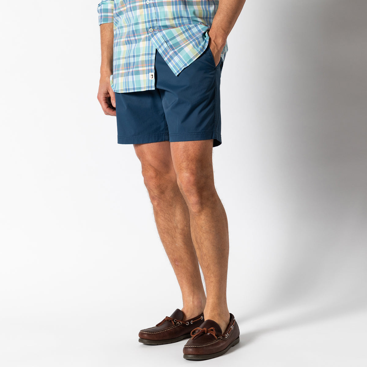 8" Harbor Performance Short - Dark Indigo – Duck Head