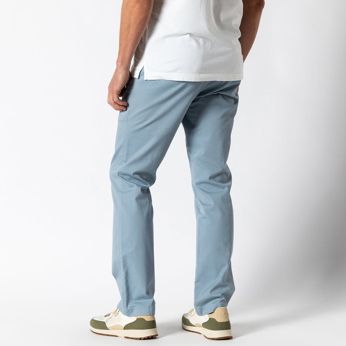 Classic Fit Gold School Chino - River Blue – Duck Head
