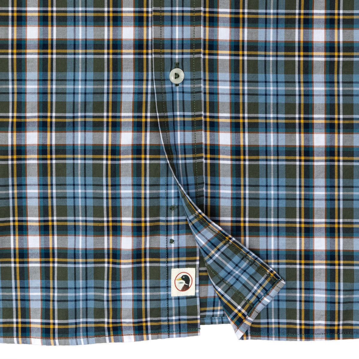 Hamlett Plaid Cotton Twill Sport Shirt – Duck Head