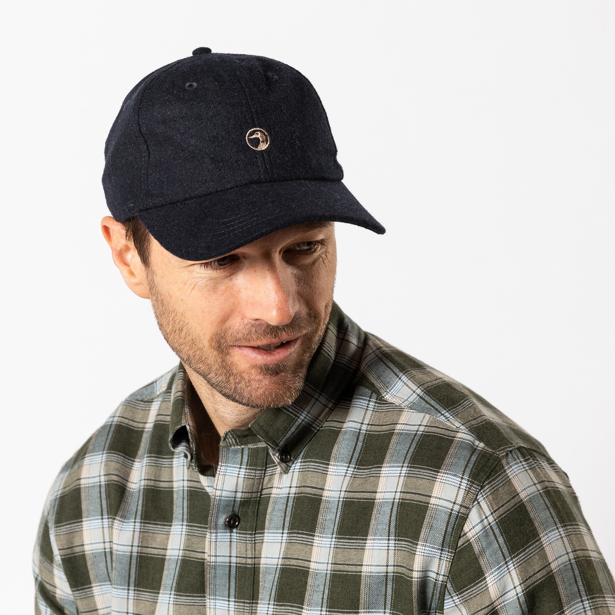 Embroidery Flannel Wool Hat