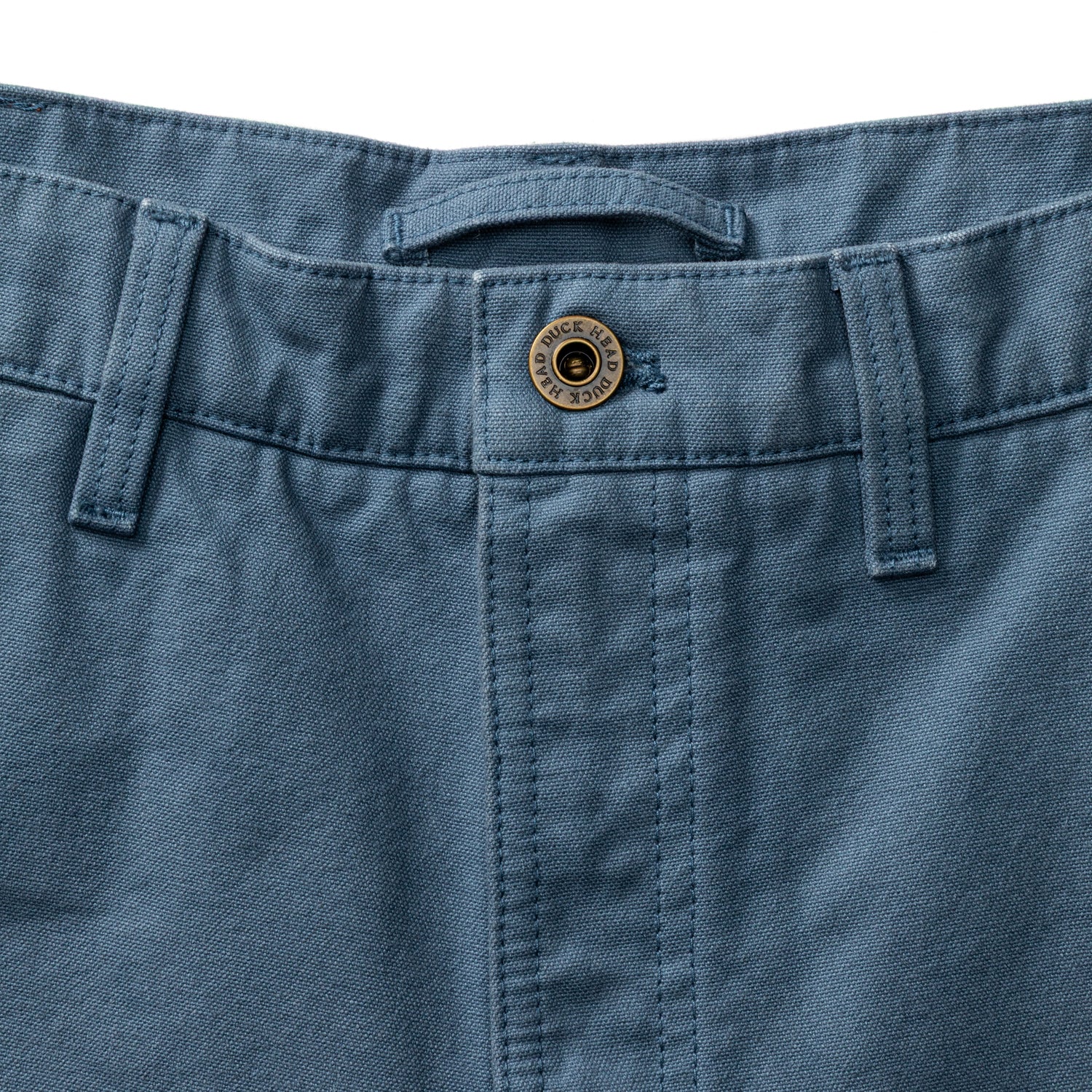 6" Garment Dyed Duck Canvas Short - Vintage Blue